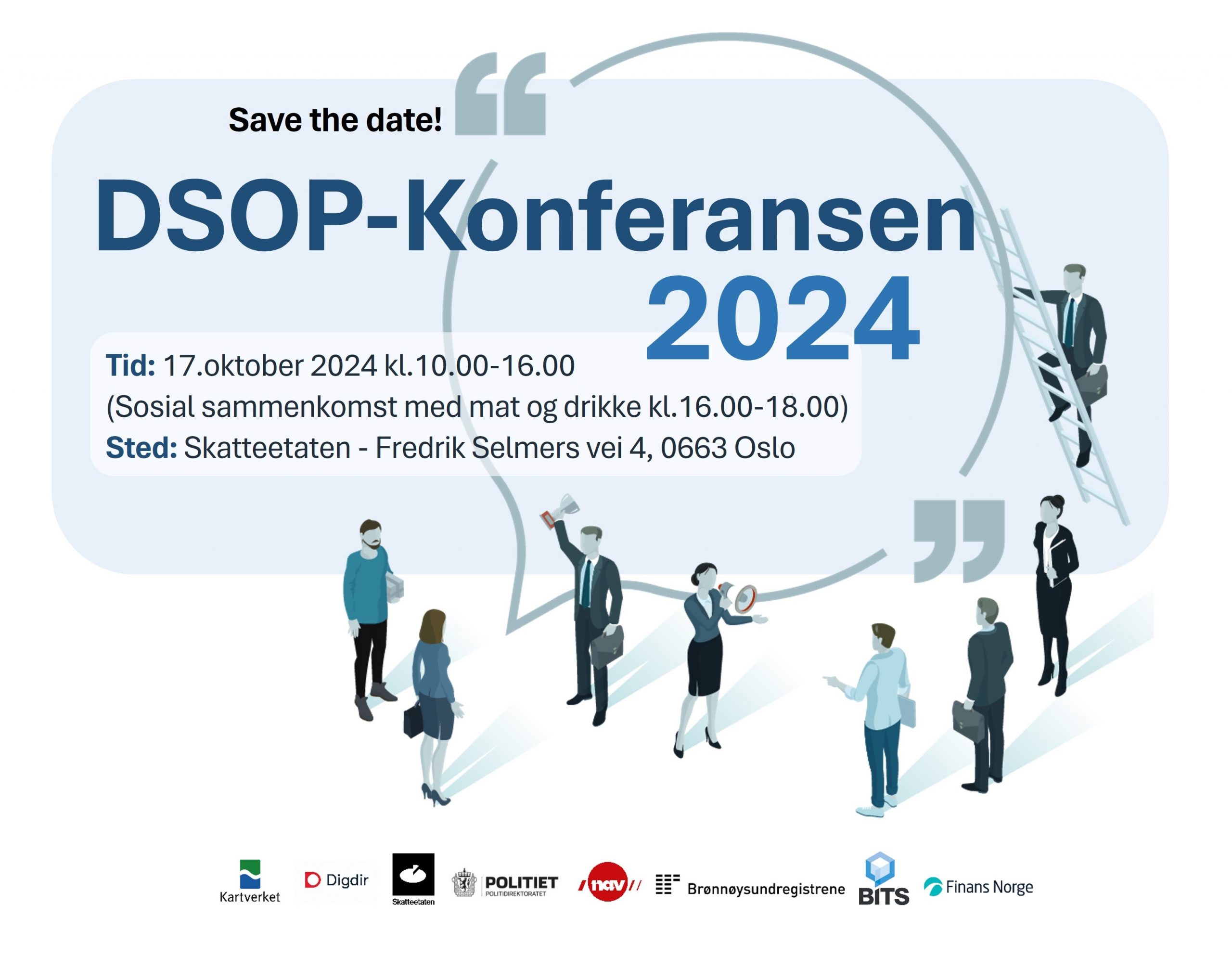 DSOP konferansen 2024 - Save the date! - Bits AS