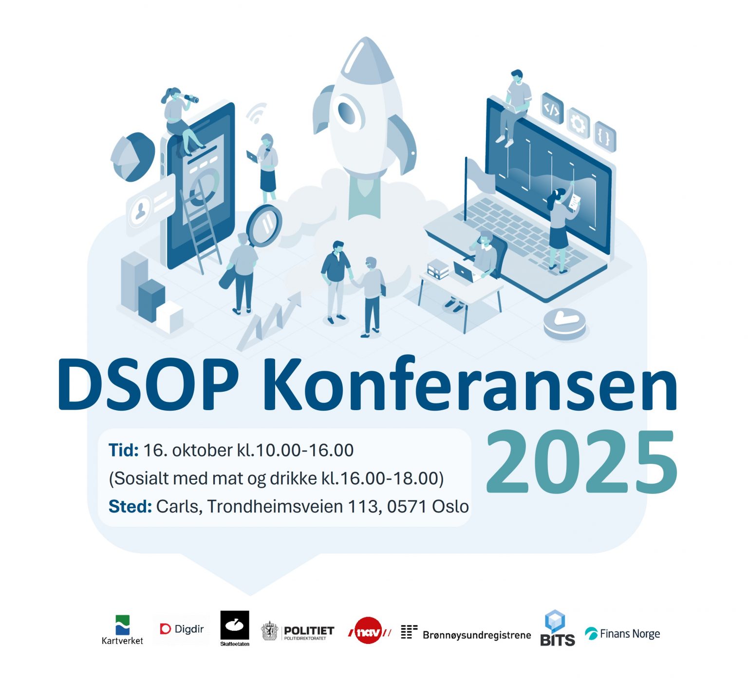 DSOP Konferansen 2025 - Påmeldingen er åpen! - Bits AS